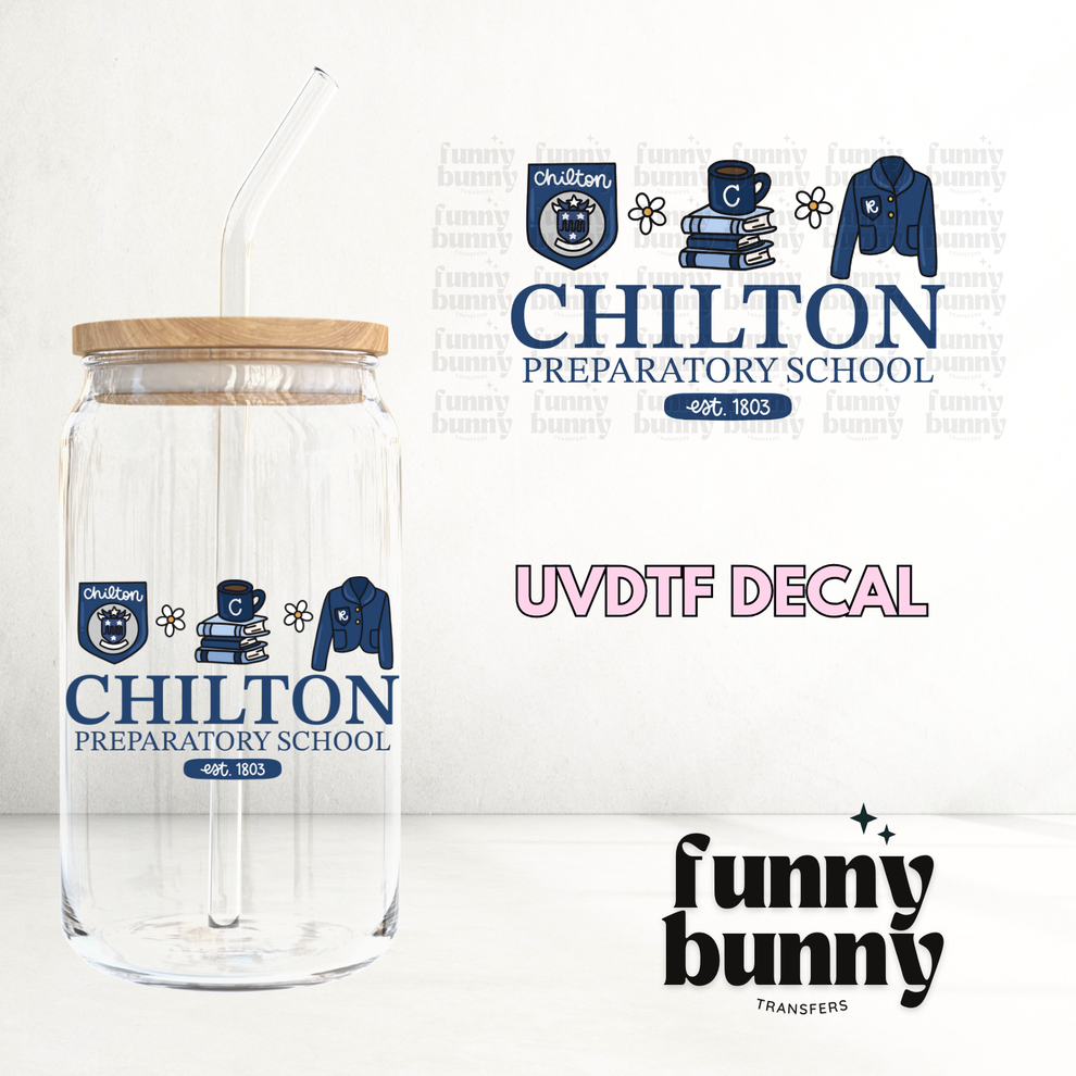 Chilton Prep School - UVDTF Decal – Funny Bunny Transfers