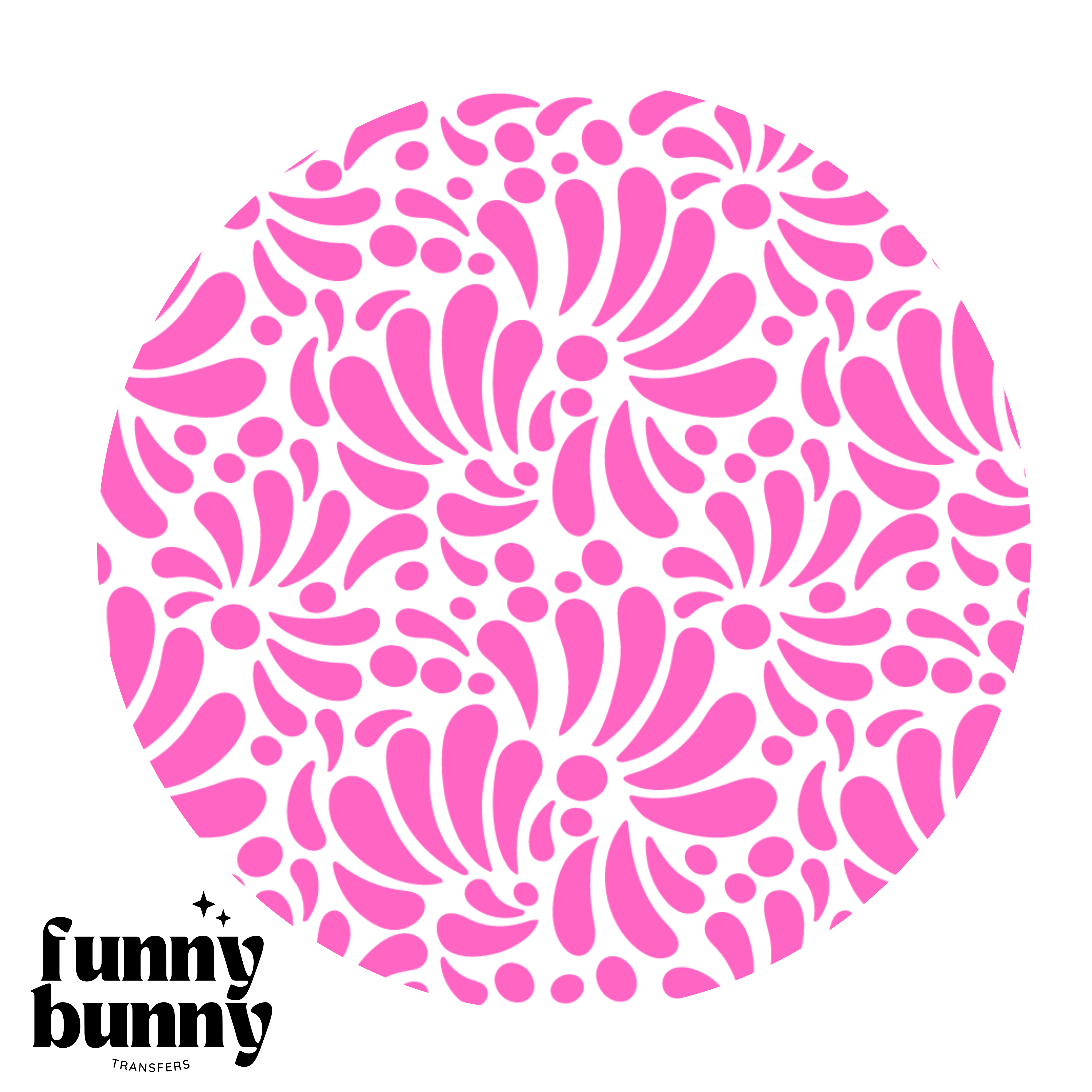 Talavera Hot Pink - UVDTF Lid Decal – Funny Bunny Transfers