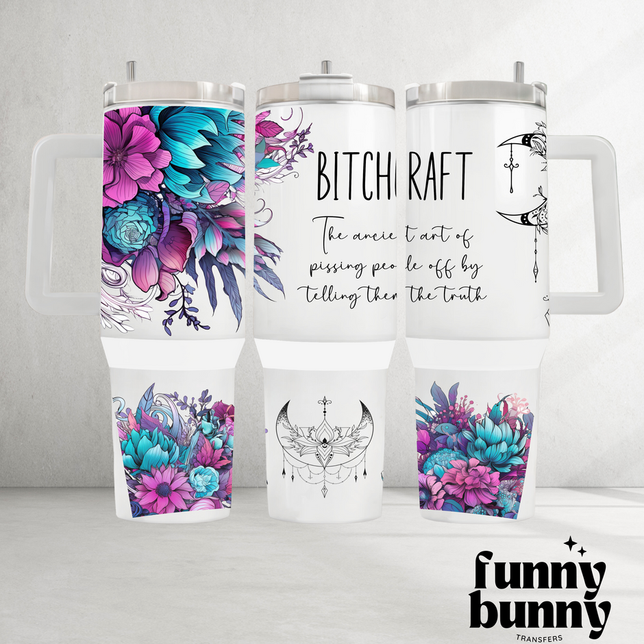 40oz UVDTF Cup Wraps – Funny Bunny Transfers